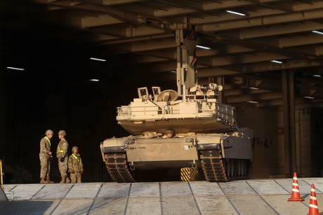 Us Army M1a2 Abrams Battle Tank Editorial Stock Photo - Stock Image ...