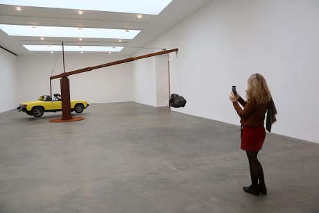 Measured Exhibition Two Large Scale Works Editorial Stock Photo - Stock ...