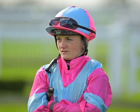 Jockey Megan Nicholls During Horse Racing Editorial Stock Photo - Stock Image | Shutterstock