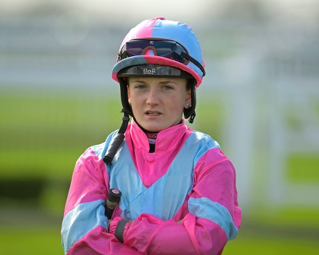 Jockey Megan Nicholls During Horse Racing Editorial Stock Photo - Stock Image | Shutterstock