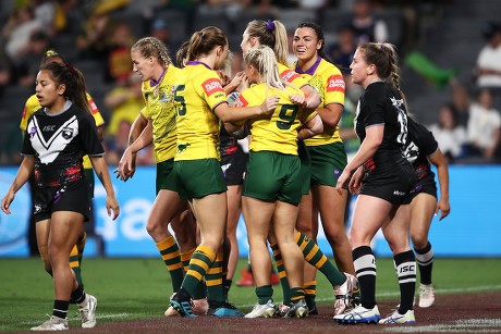 Kezie Apps Australia Scores Try Womens Editorial Stock Photo - Stock ...