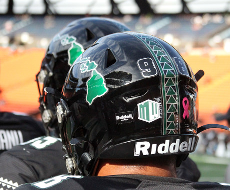 Hawaii Helmets During Game Between Air Editorial Stock Photo - Stock ...