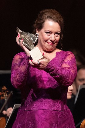 Swedish Opera Singer Nina Stemme Poses Editorial Stock Photo - Stock ...