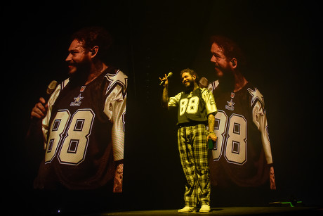 Post Malone in concert, Miami, Florida, USA - 20 Oct 2019 Stock ...