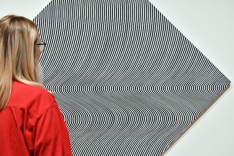 Bridget Riley Crest 1964 Editorial Stock Photo - Stock Image | Shutterstock