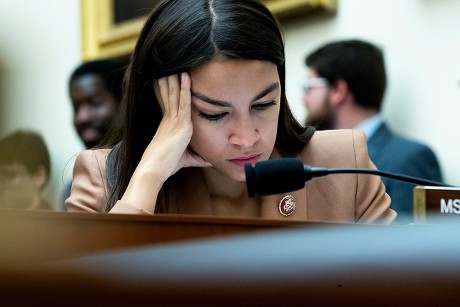 Democratic Represenative New York Alexandria Ocasiocortez Editorial ...
