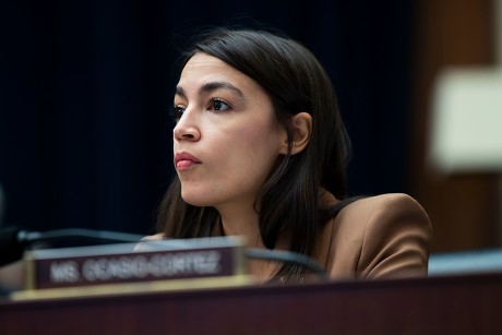 Democratic Represenative New York Alexandria Ocasiocortez Editorial ...