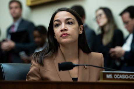 Democratic Represenative New York Alexandria Ocasiocortez Editorial ...
