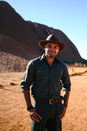 Aboriginal Ranger Tjiangu Thomas Poses Photographs Editorial Stock ...