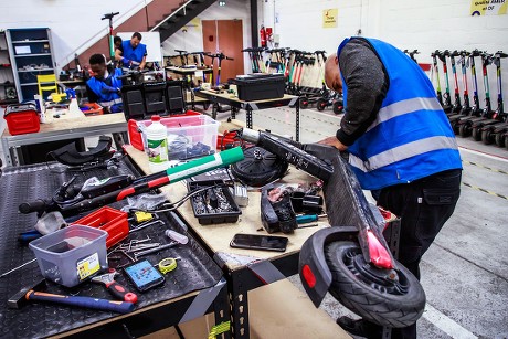 Dott Employee Work During Press Visit Editorial Stock Photo - Stock ...