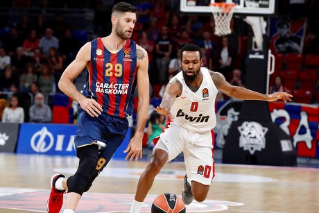 Baskonia and Olympiacos BC, Vitoria, Spain - 25 Oct 2019 Stock Pictures ...
