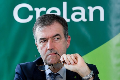 __COUNT__ Crelan aquire Axa press conference, Brussels, Belgium - 25 ...