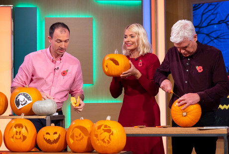 Dave Finkle Phillip Schofield Holly Willoughby Editorial Stock Photo ...