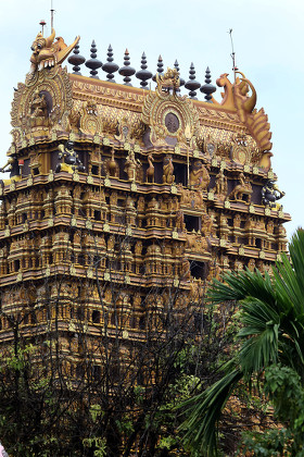 VIEW NALLUR KANDASWAMY KOVIL TEMPLE JAFFNA Redaktionelles Stockfoto ...