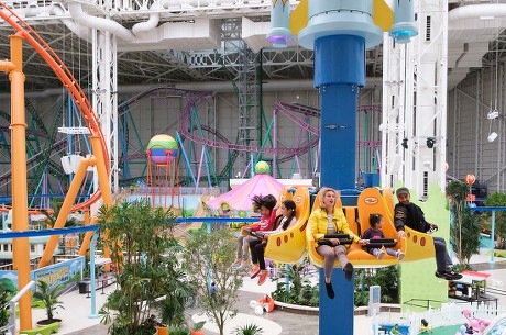 People Seen Visiting Theme Park Area Editorial Stock Photo - Stock ...