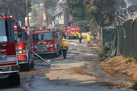 Forest fires, Los Angeles, USA - 28 Oct 2019 Stock Pictures, Editorial ...