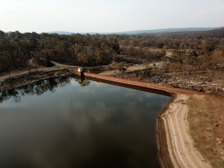 Aerial View Storm King Dam Near Editorial Stock Photo - Stock Image ...