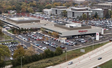 Aerial Photo Made Drone Shows Headquarters Editorial Stock Photo ...