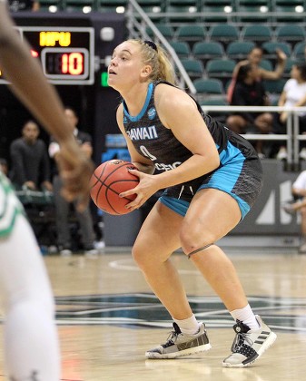 Hawaii Pacific Sharks Guard Amy Baum Editorial Stock Photo - Stock ...