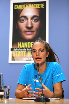Carola Rackete Attends Press Conference On Editorial Stock Photo ...