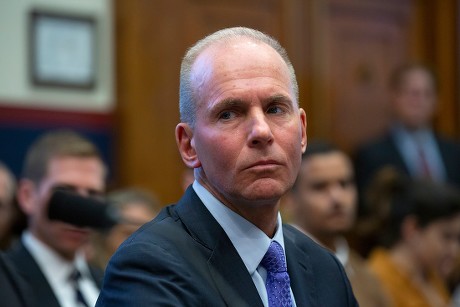 Boeing Ceo Dennis Muilenburg Joined By Editorial Stock Photo - Stock ...