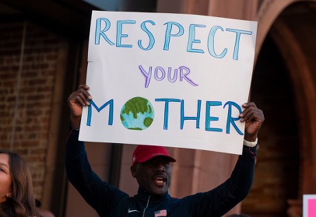 Man Holds Sign Chants During Youth Editorial Stock Photo - Stock Image ...