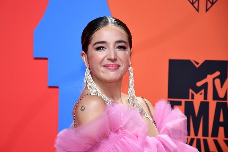 Spanish Singer Lola Indigo Attends Mtv Editorial Stock Photo - Stock ...