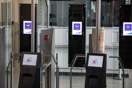 Easy Pass Automated Passport Control Machines Editorial Stock Photo ...