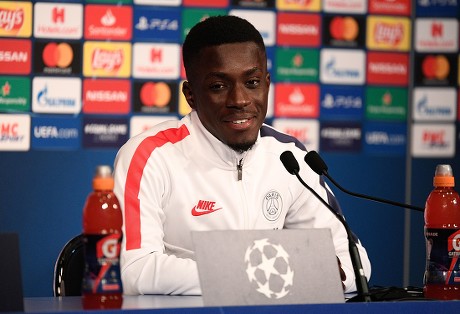 PSG press conference, UEFA Champions league, Le Parc des Princes, Paris ...