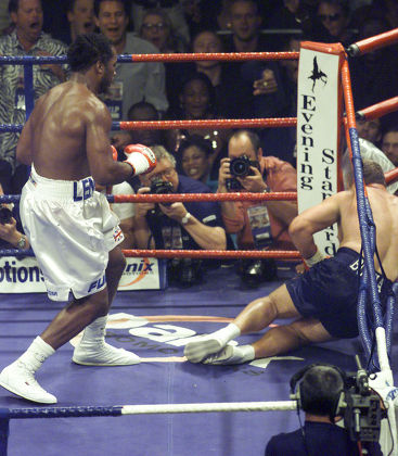 Britains World Heavyweight Champion Lennox Lewis Editorial Stock Photo ...
