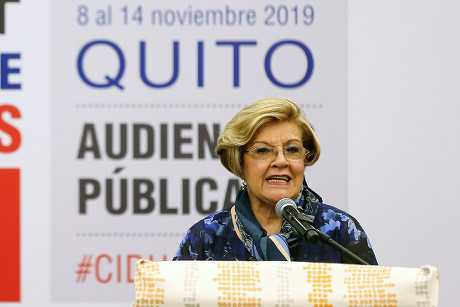 President Interamerican Commission On Human Rights Editorial Stock ...