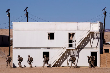Us Marines Change Cover During Airground Editorial Stock Photo - Stock ...