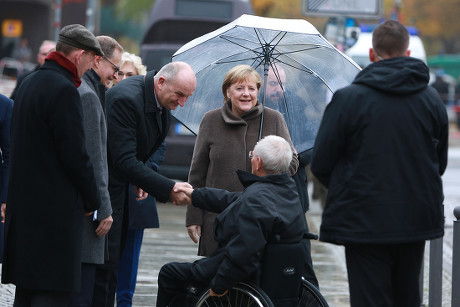 German Chancellor Angela Merkel Attends Prayer Editorial Stock Photo ...
