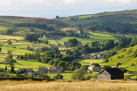 View Arkengarthdale Past Langthwaite Richmond North Editorial Stock ...