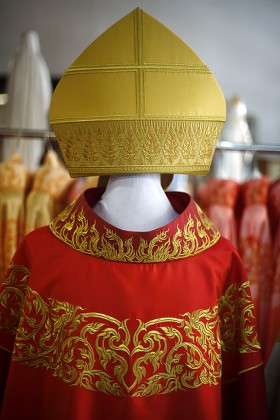 Detail One Two Embroidered Silk Robes Editorial Stock Photo - Stock ...