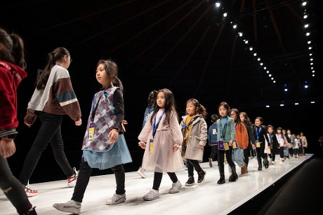 Child Models Walk Runway During 5am Editorial Stock Photo - Stock Image ...