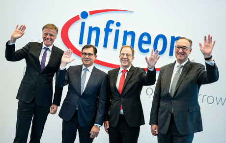 Infineon Cfo Sven Schneider L Ceo Editorial Stock Photo - Stock Image ...
