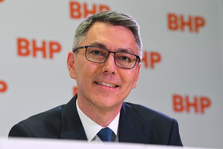 Bhp Ceoelect Mike Henry Looks On Editorial Stock Photo - Stock Image ...
