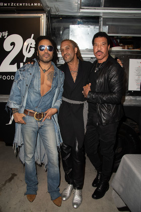 Lenny Kravitz Rodney Burns Lionel Richie Editorial Stock Photo - Stock ...
