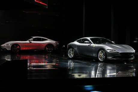 Ferrari Roma Car Unveiled Rome Italy Editorial Stock Photo - Stock ...