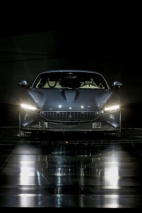 Ferrari Roma Car Unveiled Rome Italy Editorial Stock Photo - Stock ...