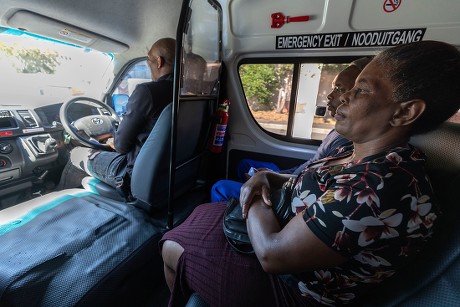 Commuters Ride Minibus Taxi Cape Town Editorial Stock Photo - Stock ...