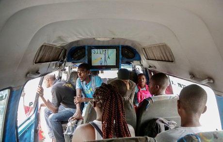 Commuters Ride Minibus Taxi Harare Zimbabwe Editorial Stock Photo ...
