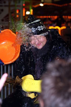 Adrian Chiles Being Soaked Editorial Stock Photo - Stock Image ...