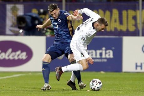 Bosnians Sead Kolasinac L Action Against Editorial Stock Photo - Stock ...