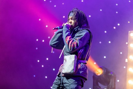 JID in concert at Allstate Arena, Illinois, USA - 15 Nov 2019 Stock ...