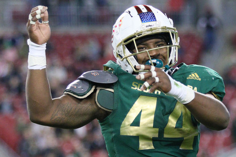 South Florida Bulls Linebacker Antonio Grier Editorial Stock Photo ...