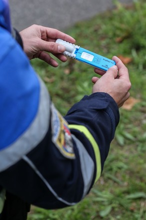 Part Operation Raise Awareness Accidents Involving Editorial Stock ...