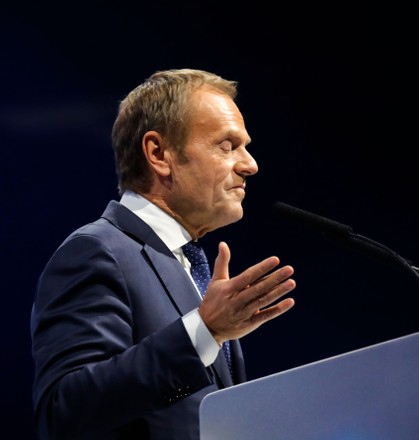 New Elected Epp President Donald Tusk Editorial Stock Photo - Stock ...