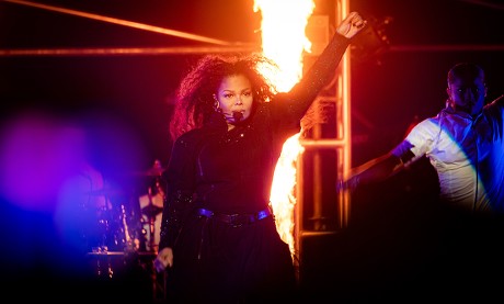Janet Jackson in concert at Blaisdell Arena, Honolulu, Hawaii, USA - 20 ...